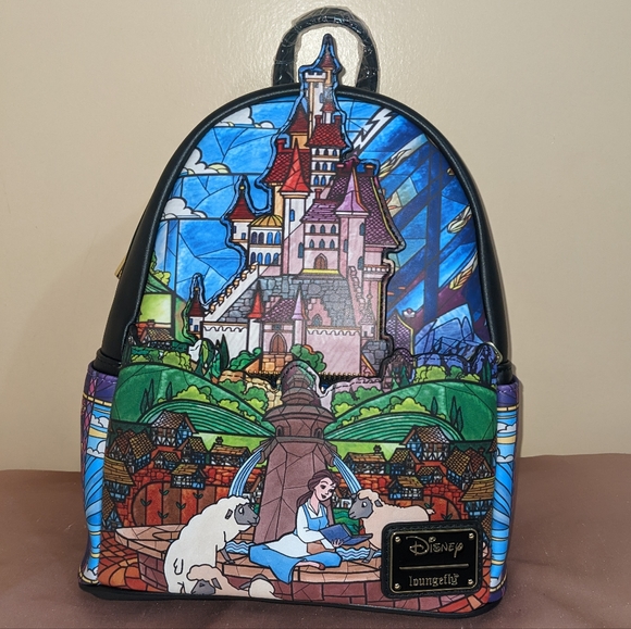 Loungefly | Bags | Loungefly Disney Beauty And The Beast Castle Series ...